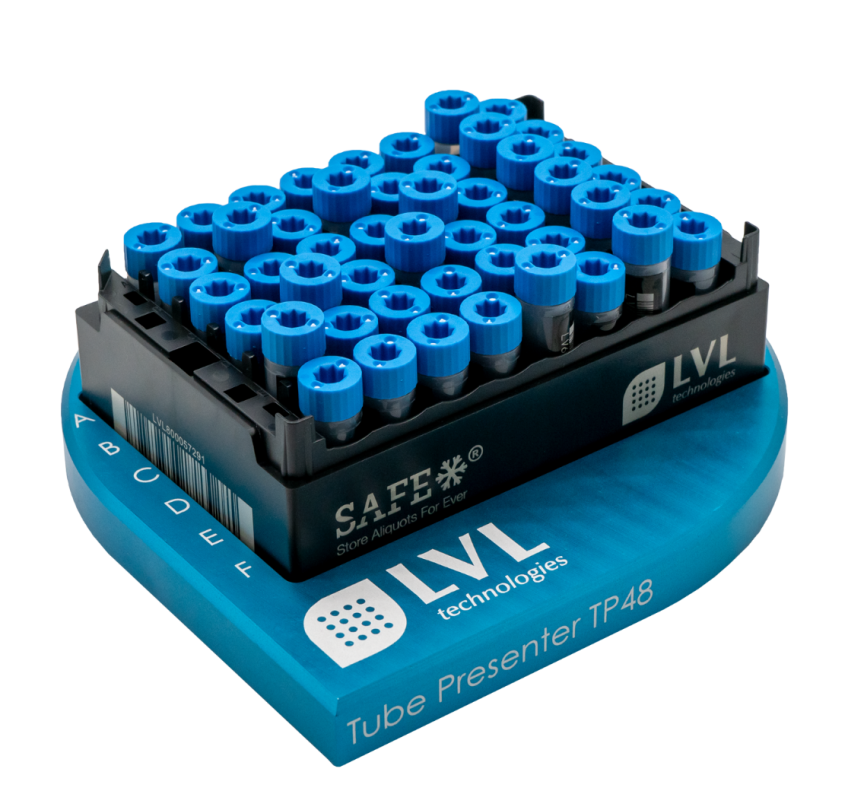 SAFE® Tube Presenter - Einfache und sichere Probenhandhabung